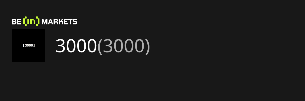 3000 (3000) Price, MarketCap, Charts and Fundamentals Info - BeInCrypto