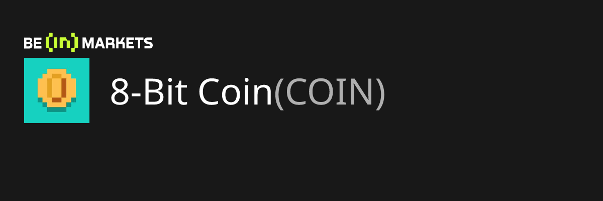 8-Bit Coin (COIN) Price, MarketCap, Charts and Fundamentals Info ...