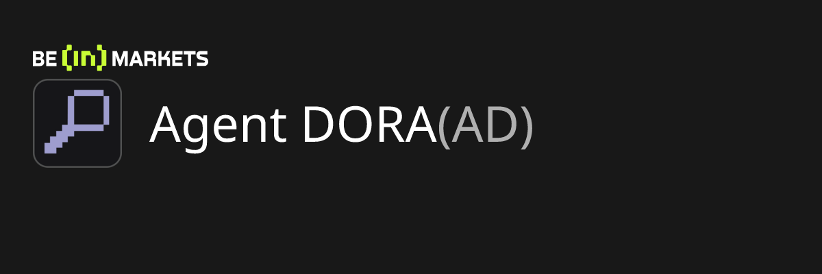 Agent DORA (AD) Price, MarketCap, Charts and Fundamentals Info - BeInCrypto