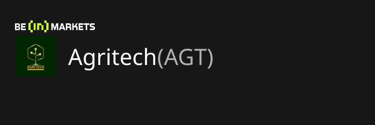 Agritech (AGT) Price, MarketCap, Charts and Fundamentals Info - BeInCrypto