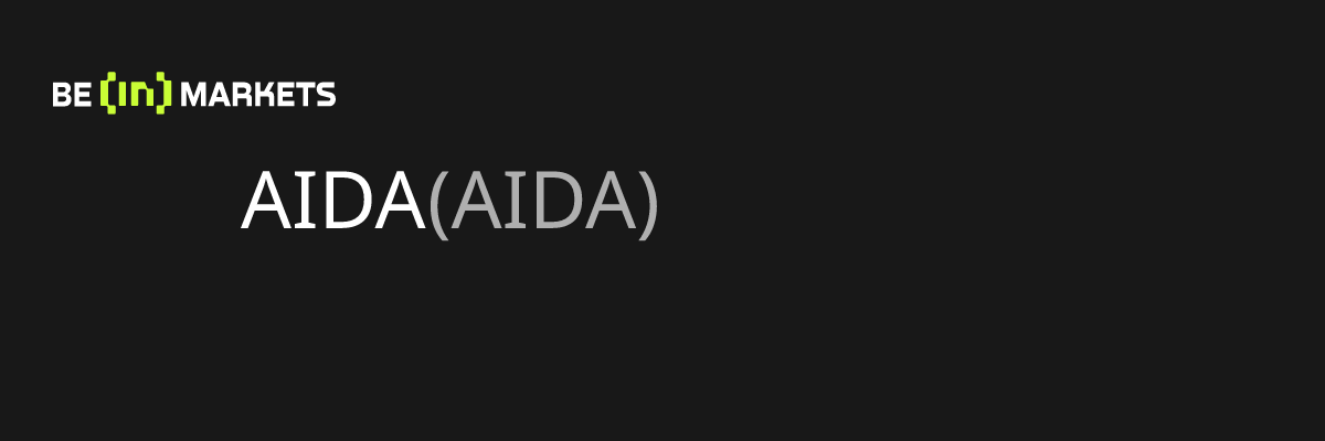 AIDA (AIDA) Price, MarketCap, Charts and Fundamentals Info - BeInCrypto