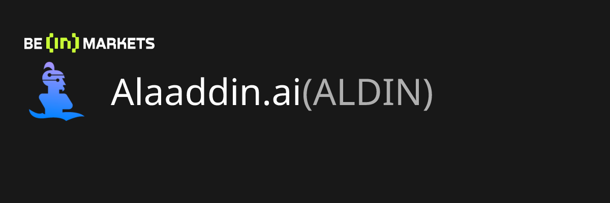 Alaaddin.ai (ALDIN) Price, MarketCap, Charts and Fundamentals Info ...