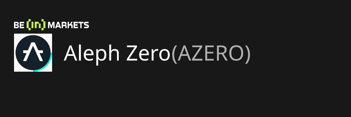 Aleph Zero (AZERO) Price, MarketCap, Charts and Fundamentals Info ...