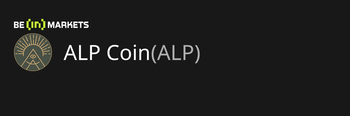 ALP Coin (ALP) Price, MarketCap, Charts and Fundamentals Info - BeInCrypto