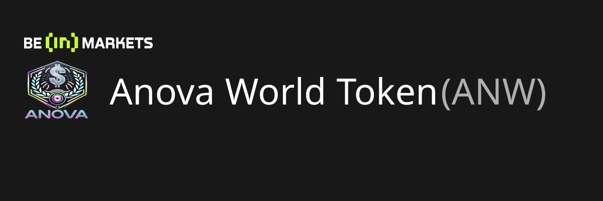 Anova World Token (ANW) Cena, kapitalizacja, wykresy i podstawowe ...