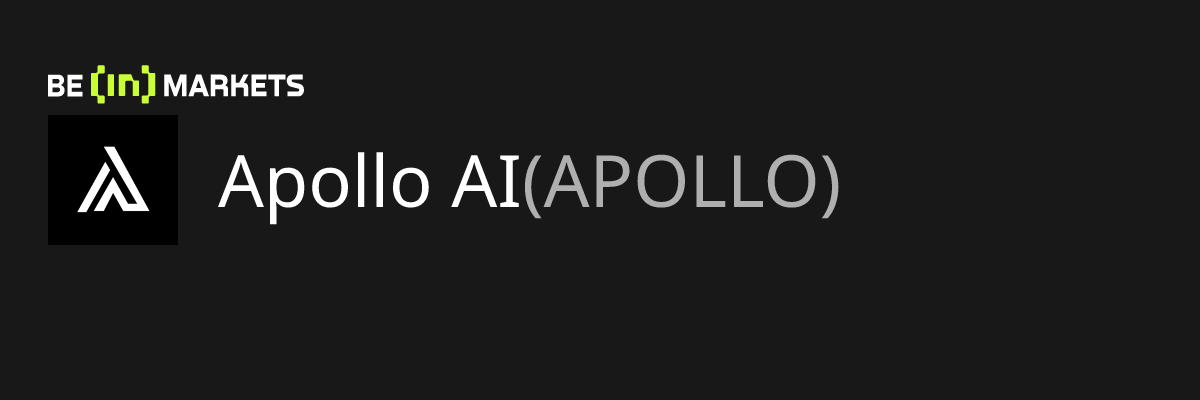 Apollo AI (APOLLO) información de precios, capitalización de mercado, gráficos y fundamentos ...