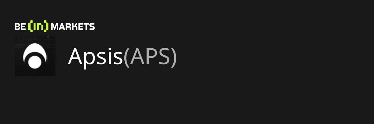 Apsis (APS) Price, MarketCap, Charts and Fundamentals Info - BeInCrypto