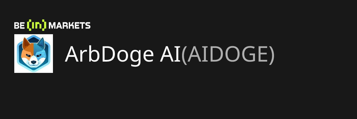 ArbDoge AI (AIDOGE) Price, MarketCap, Charts and Fundamentals Info - BeInCrypto