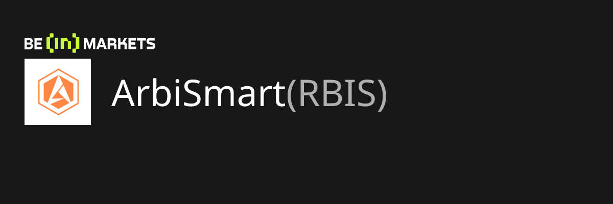 Cours du ArbiSmart (RBIS) : Prix, Informations fondamentales ...
