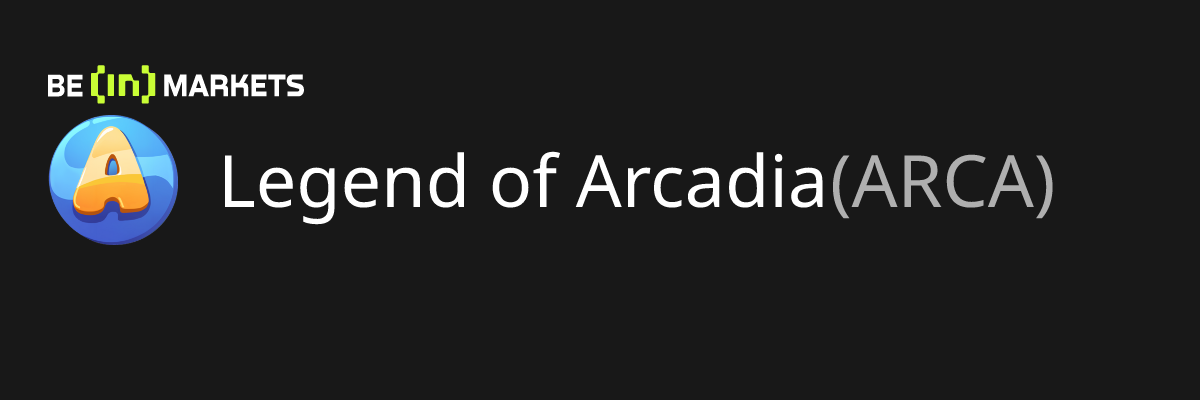 Legend of Arcadia (ARCA) Price, MarketCap, Charts and Fundamentals Info ...
