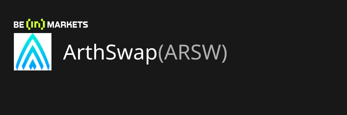 ArthSwap (ARSW) 価格, 時価総額, 図表およびファンダメンタルズ情報 - BeInCrypto Japan