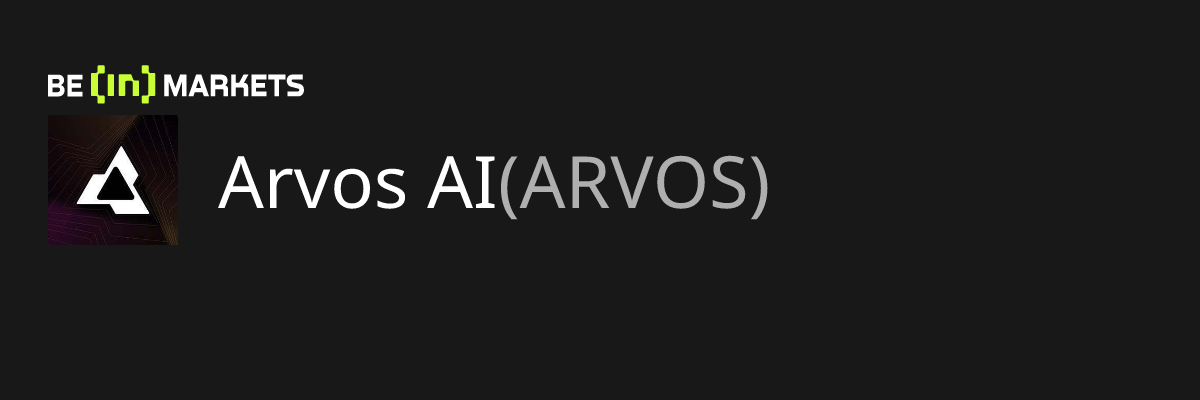 Arvos AI (ARVOS) información de precios, capitalización de mercado ...