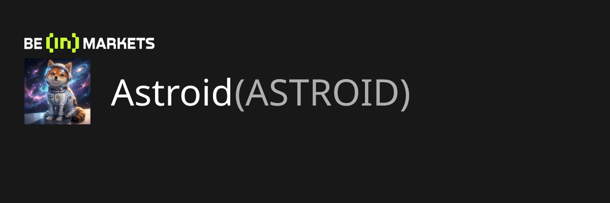 Astroid (ASTROID) Price, MarketCap, Charts and Fundamentals Info ...