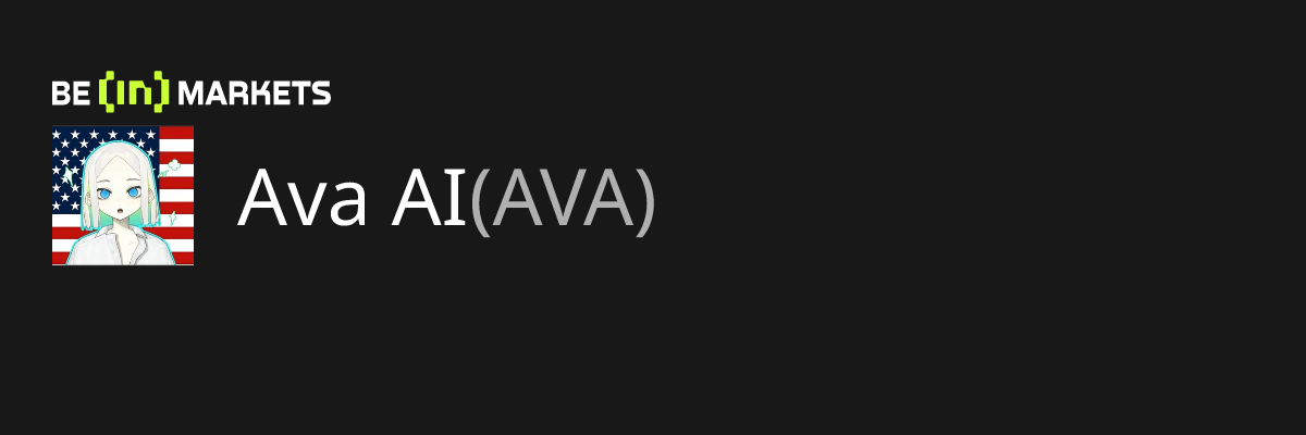 Ava AI (AVA) 가격, 마켓캡, 차트 및 펜더멘털 정보 - BeinCrypto Korea