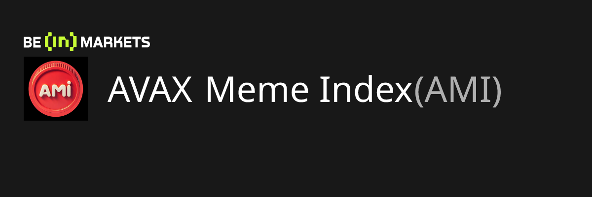 AVAX Meme Index (AMI) Informações sobre preço, MarketCap, gráficos e ...