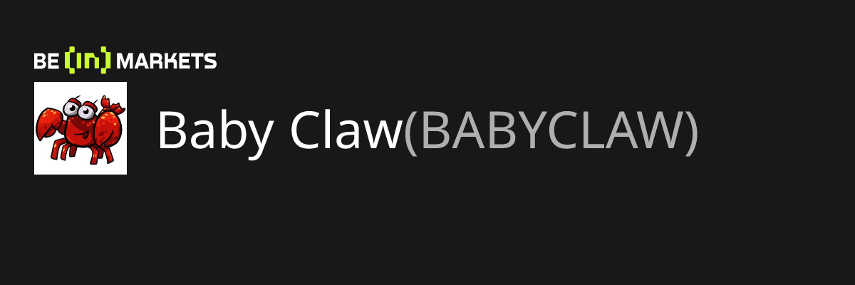 Baby Claw (BABYCLAW) información de precios, capitalización de mercado ...