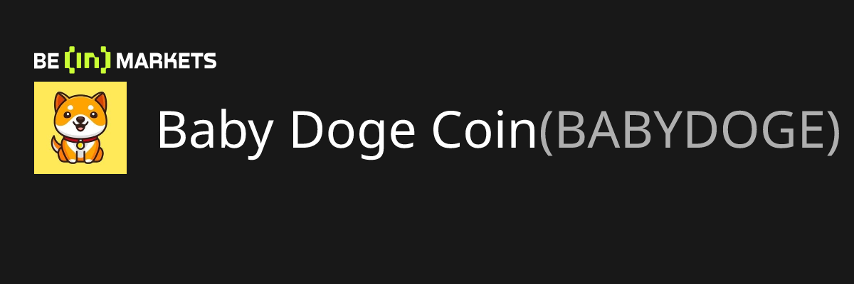 Baby Doge Coin (BABYDOGE) Harga, Kapitalisasi Pasar, Info Grafik dan ...