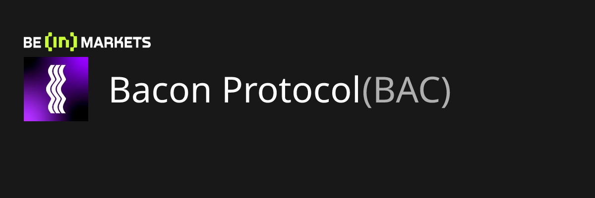 Bacon Protocol (BAC) Price, MarketCap, Charts and Fundamentals Info ...