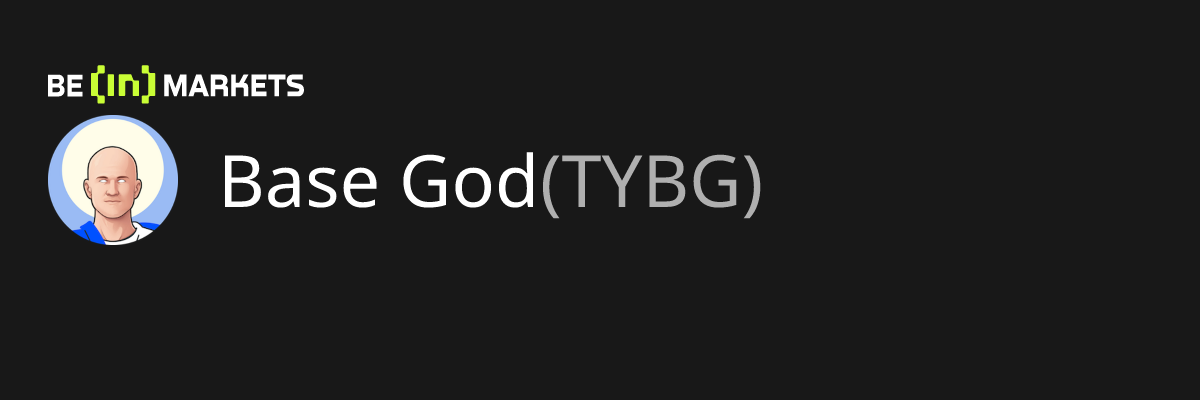Base God (TYBG) Price, MarketCap, Charts and Fundamentals Info - BeInCrypto