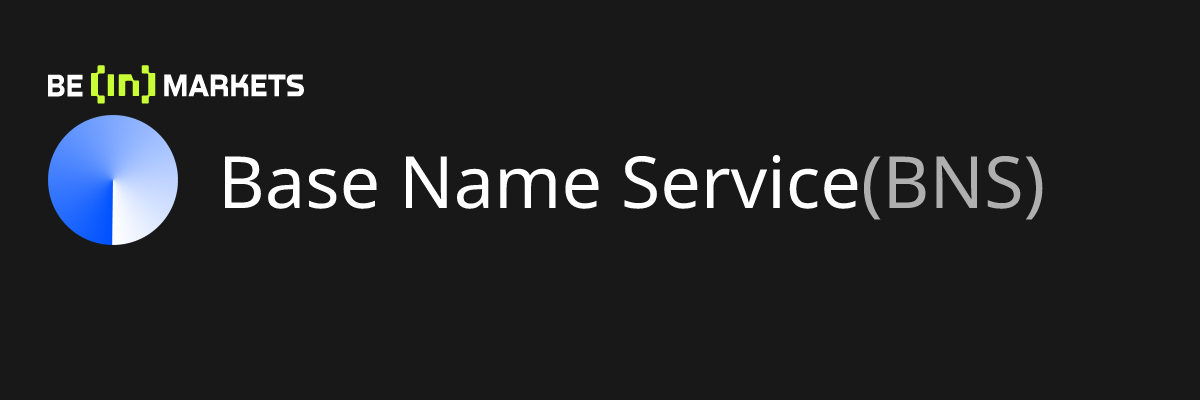 Base Name Service (BNS) Price, MarketCap, Charts and Fundamentals Info ...