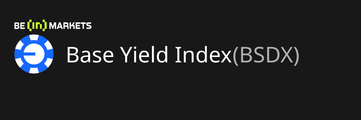 Base Yield Index (BSDX) Price, MarketCap, Charts and Fundamentals Info ...