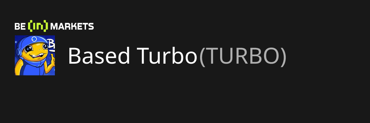 Based Turbo (TURBO) Price, MarketCap, Charts and Fundamentals Info ...