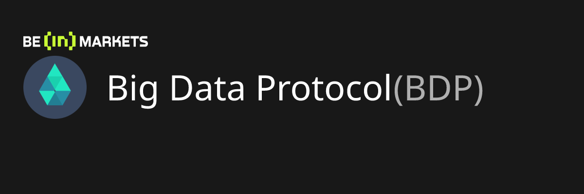 Big Data Protocol (BDP) Price, MarketCap, Charts and Fundamentals Info - BeInCrypto
