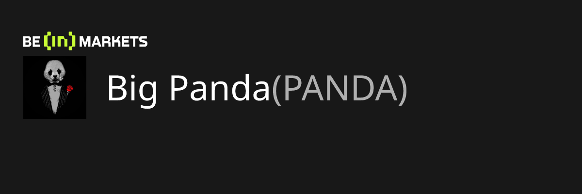 Big Panda (PANDA) Price, MarketCap, Charts and Fundamentals Info ...