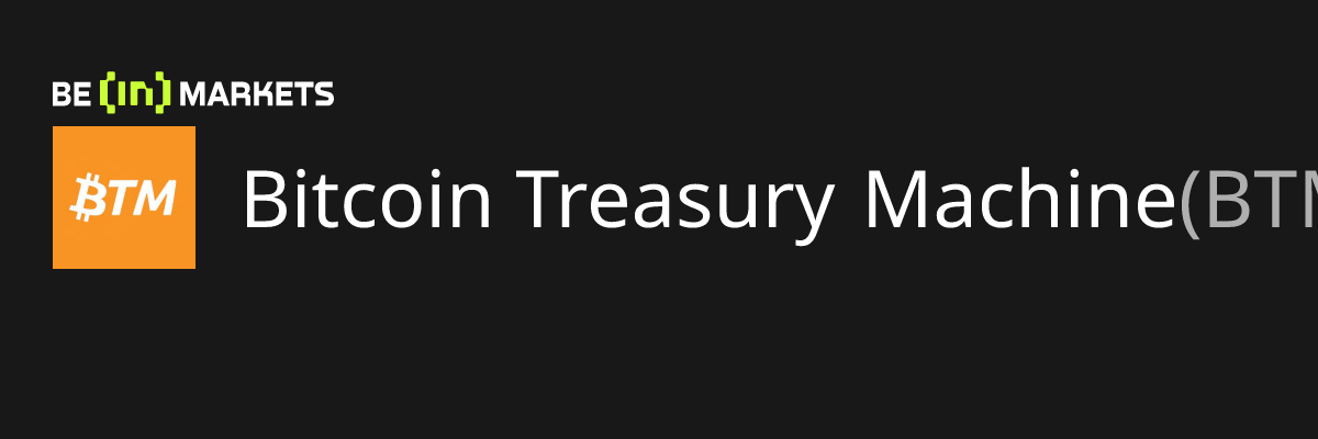 Bitcoin Treasury Machine (BTM) Price, MarketCap, Charts and ...