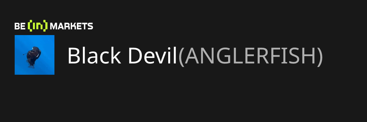 Black Devil (ANGLERFISH) 가격, 마켓캡, 차트 및 펜더멘털 정보 - BeinCrypto Korea
