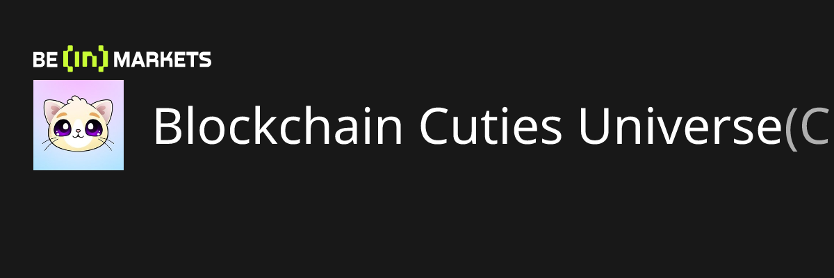 Blockchain Cuties Universe (CUTE) 가격, 마켓캡, 차트 및 펜더멘털 정보 - BeinCrypto Korea