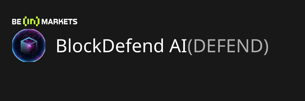 BlockDefend AI (DEFEND) Price, MarketCap, Charts and Fundamentals Info ...