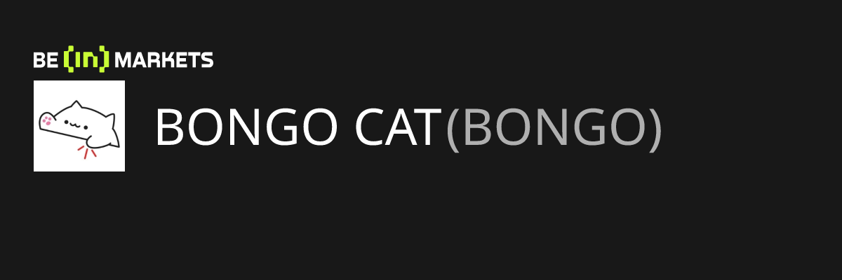 BONGO CAT (BONGO) 价格、市值、图表和基本面资讯 - BeInCrypto
