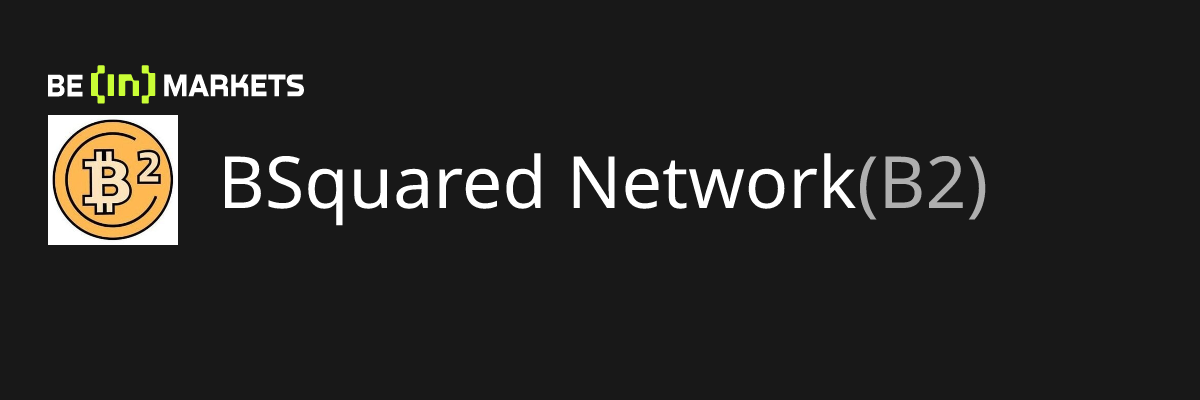 BSquared Network (B2) Harga, Kapitalisasi Pasar, Info Grafik dan ...