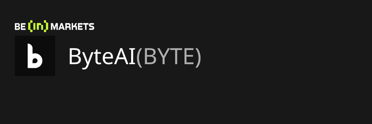 ByteAI (BYTE) Price, MarketCap, Charts and Fundamentals Info - BeInCrypto