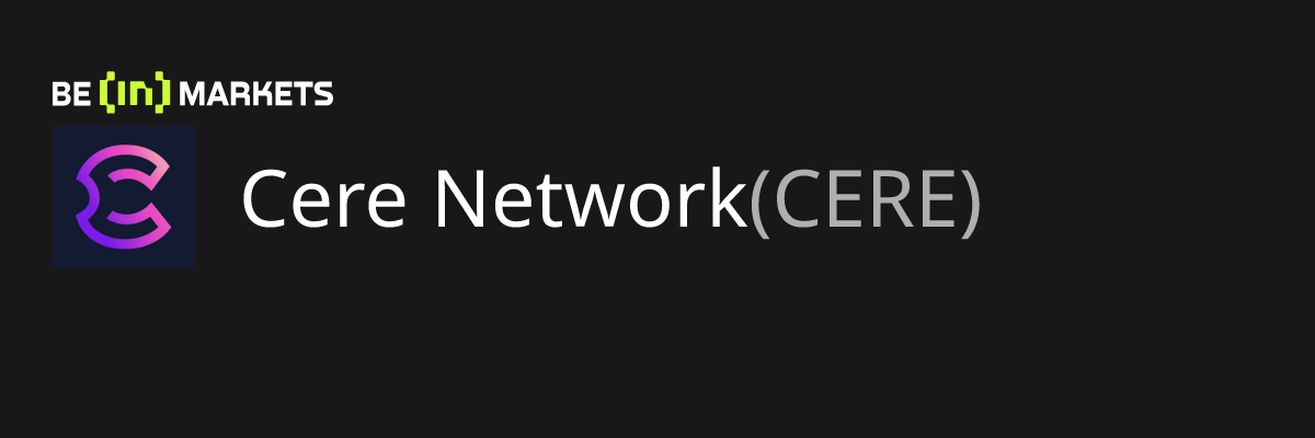 Cere Network (CERE) Price, MarketCap, Charts and Fundamentals Info ...
