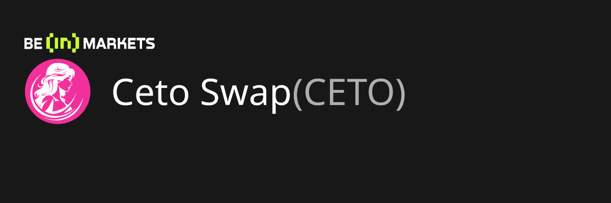 Ceto Swap (CETO) información de precios, capitalización de mercado ...