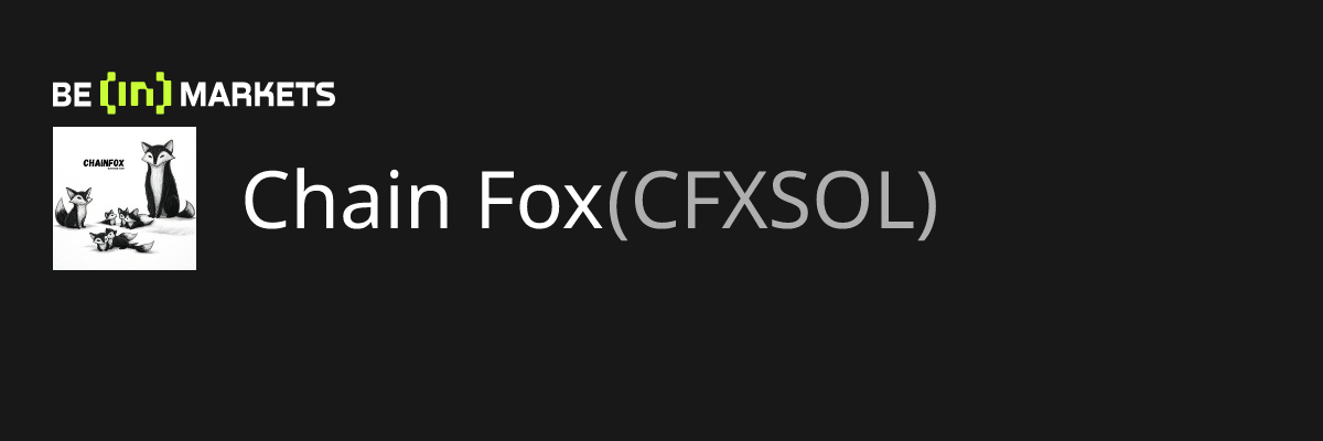 Chain Fox (CFXSOL) Price, MarketCap, Charts and Fundamentals Info ...