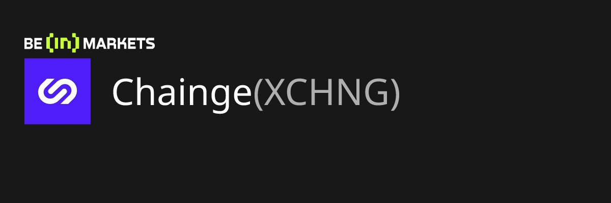 Chainge (XCHNG) Price, MarketCap, Charts and Fundamentals Info - BeInCrypto