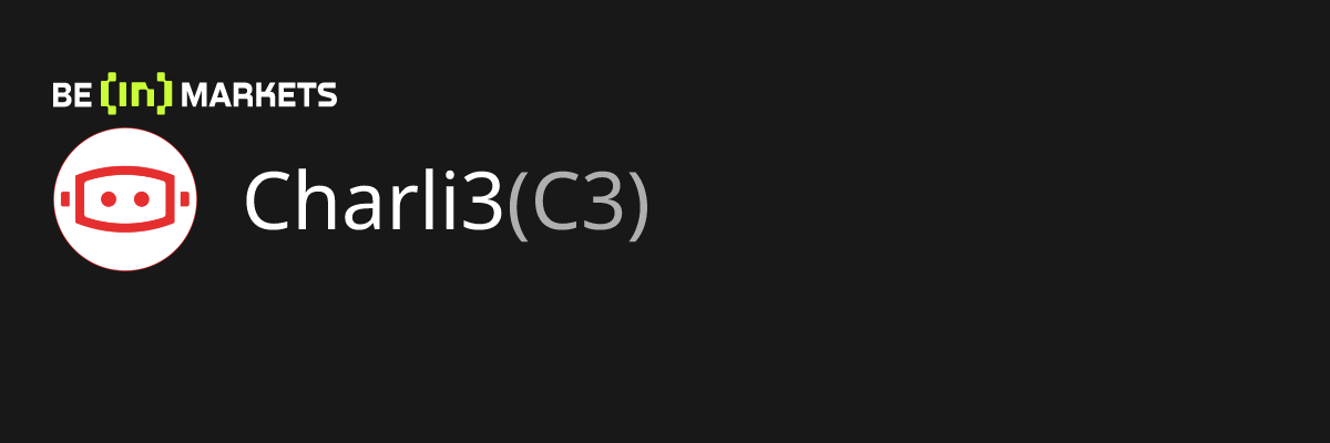 Charli3 (C3) Price, MarketCap, Charts and Fundamentals Info - BeInCrypto