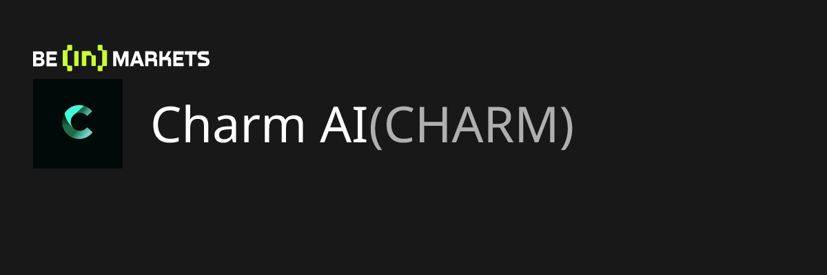 Charm AI (CHARM) 価格, 時価総額, 図表およびファンダメンタルズ情報 - BeInCrypto Japan
