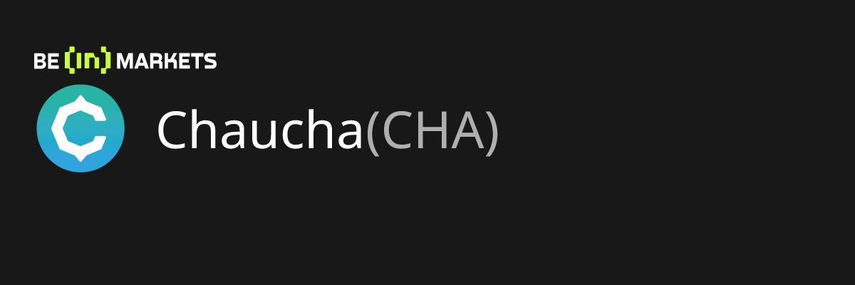 Chaucha (CHA) información de precios, capitalización de mercado ...