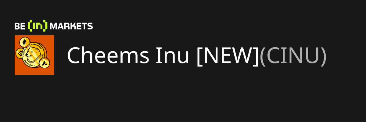 Cheems Inu [NEW] (CINU) Price, MarketCap, Charts and Fundamentals Info ...