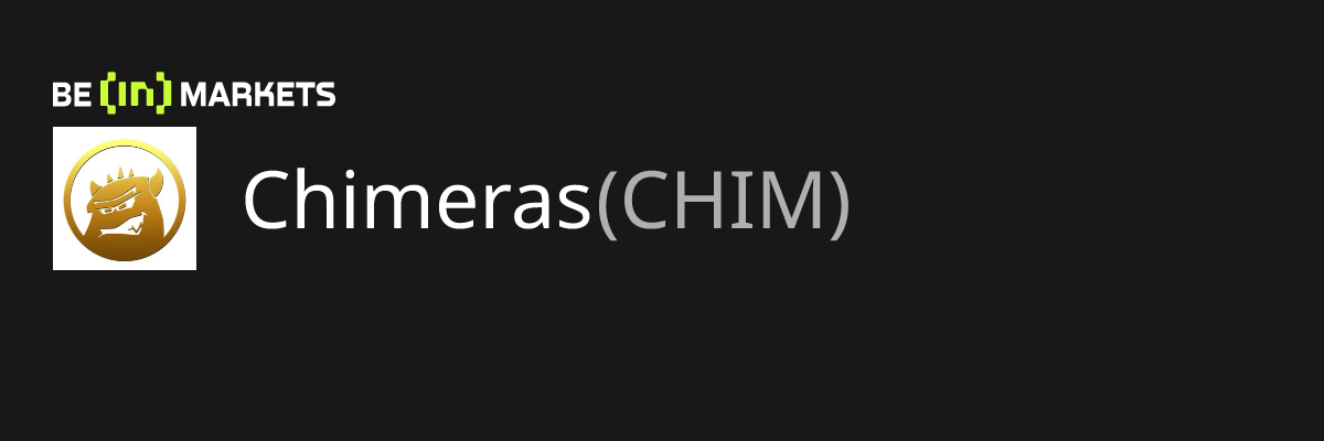 Chimeras (CHIM) información de precios, capitalización de mercado ...