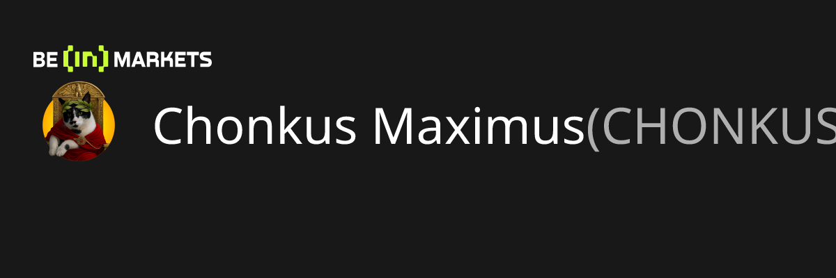 Chonkus Maximus (CHONKUS) Informações sobre preço, MarketCap, gráficos ...