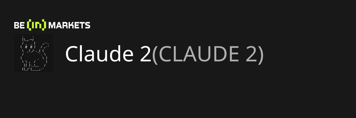 Claude 2 (CLAUDE 2) Price, MarketCap, Charts and Fundamentals Info ...