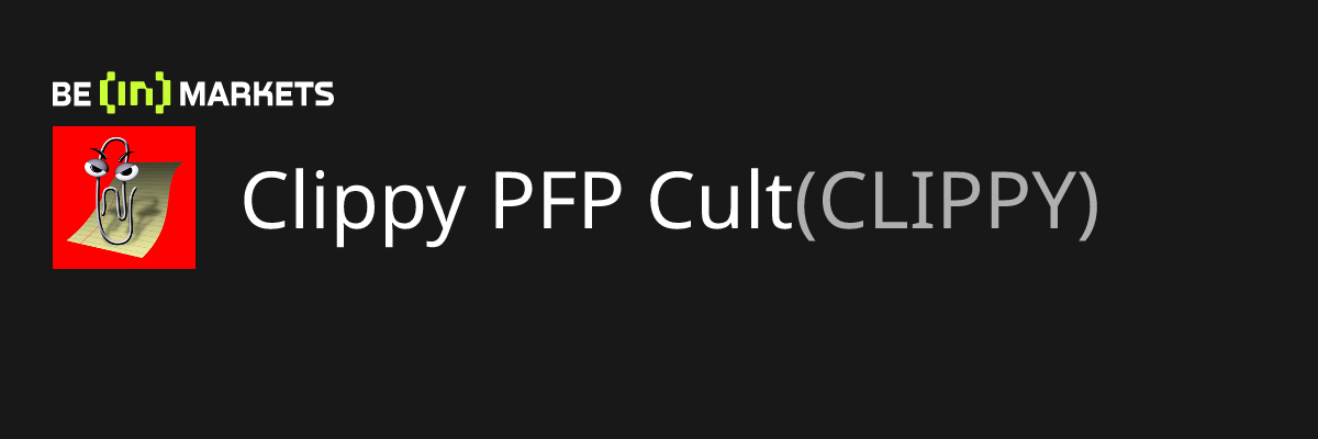 Clippy PFP Cult (CLIPPY) Price, MarketCap, Charts and Fundamentals Info ...