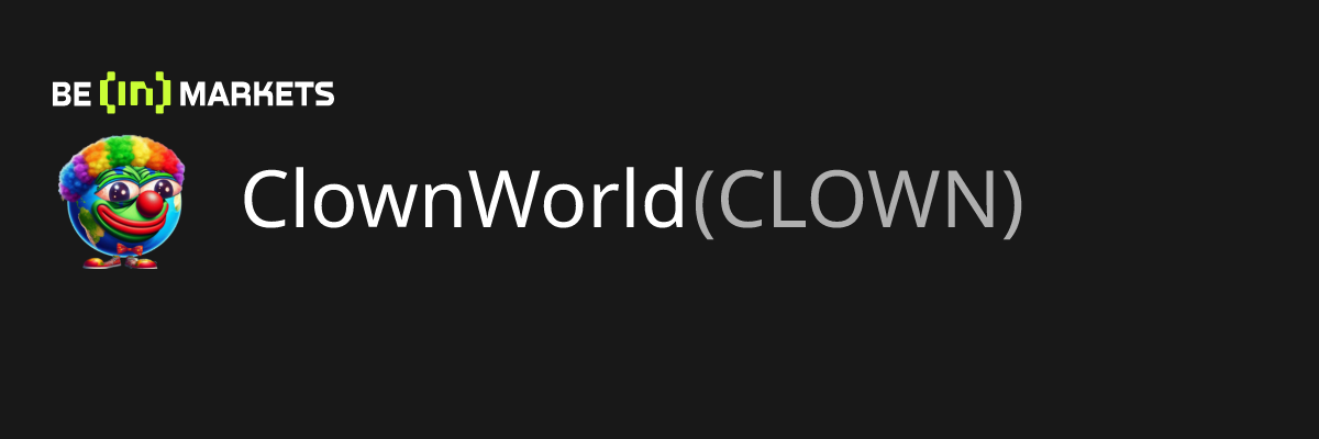 ClownWorld (CLOWN) Price, MarketCap, Charts and Fundamentals Info ...