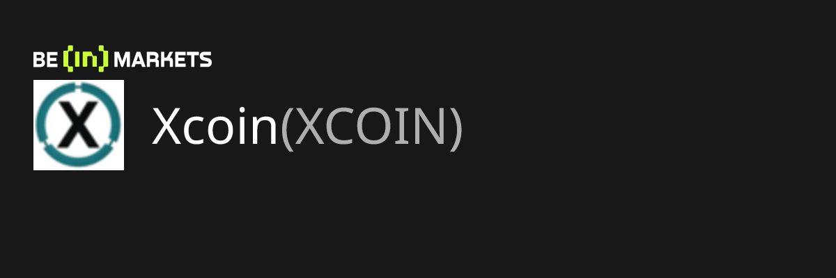 Xcoin (XCOIN) Giá, Vốn hóa thị trường, Biểu đồ và Thông tin cơ bản ...