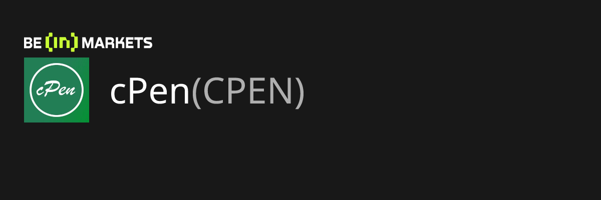 cPen (CPEN) Price, MarketCap, Charts and Fundamentals Info - BeInCrypto